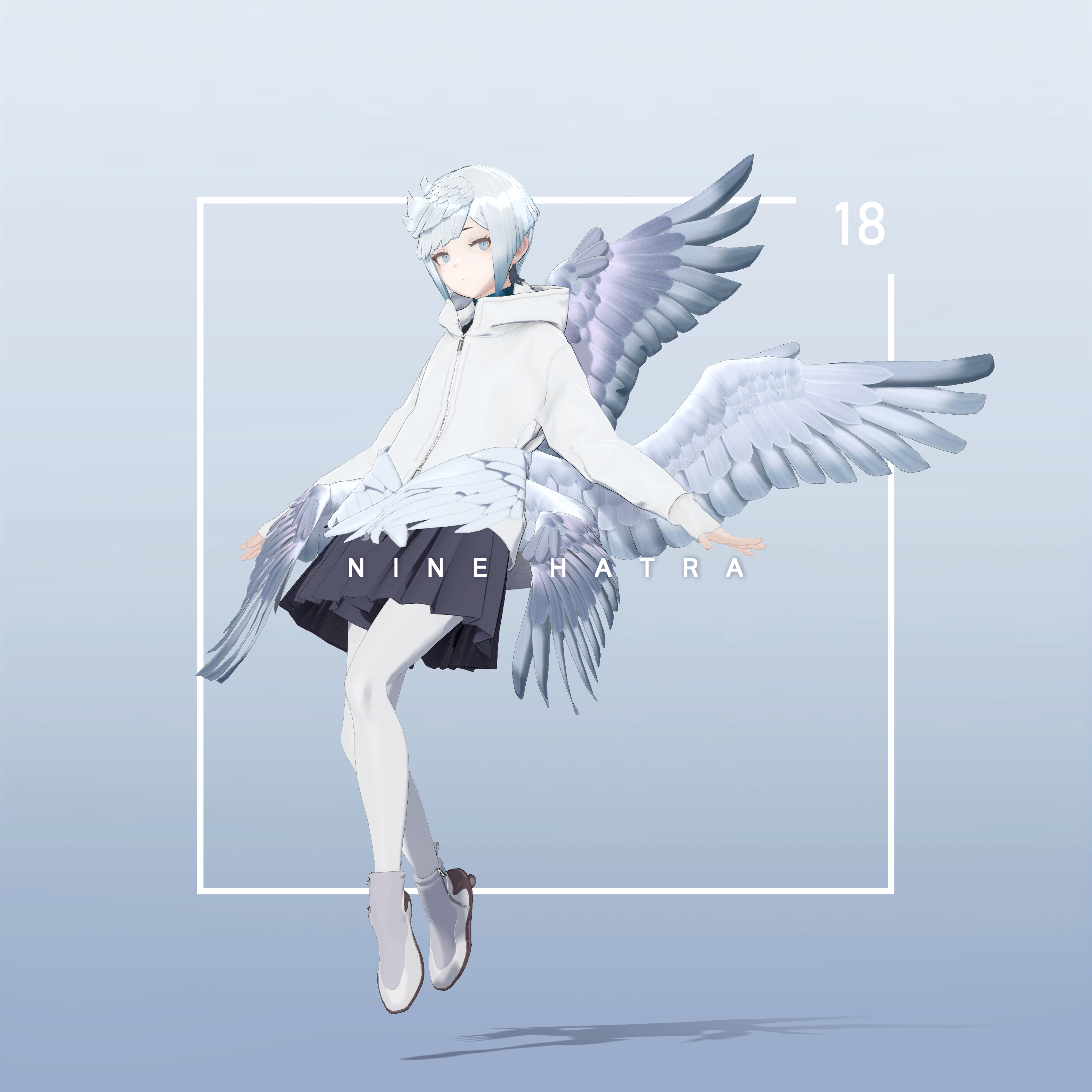 【VRC対応3D服飾モデル】NINE HATRA segment2_echokeeper ver1.01 - yoyogi mori - BOOTH