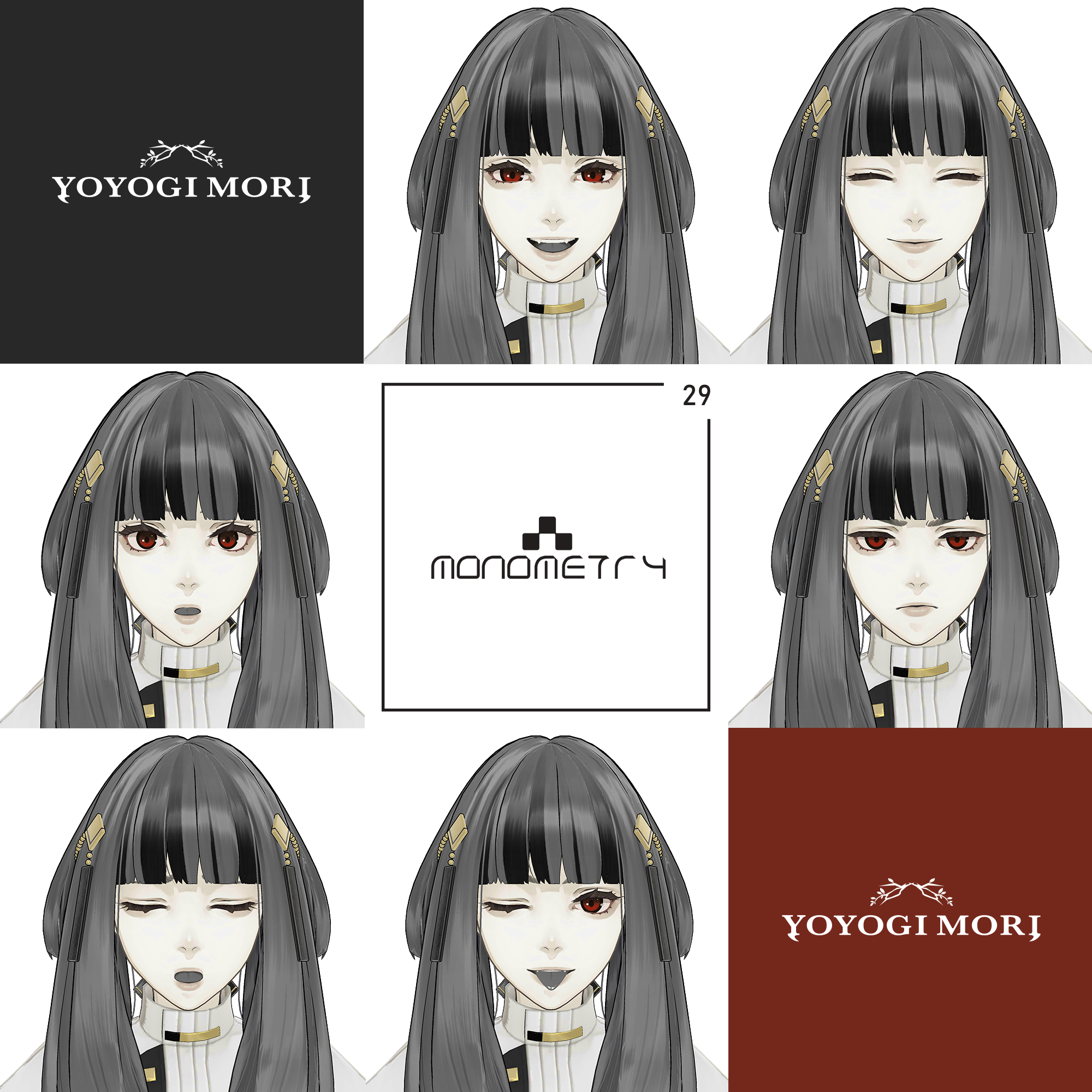 【VRC / VRM 対応3Dモデル】Noaris ver1.03 - yoyogi mori - BOOTH