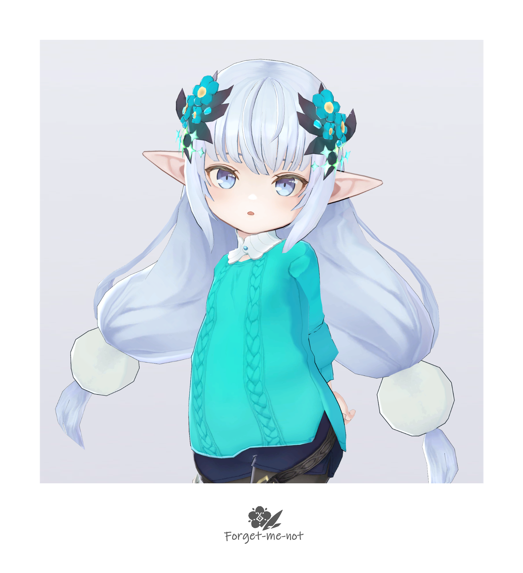 【VRC / VRM / Quest 対応3Dモデル】Notia CHIBI ver1.01 - yoyogi mori - BOOTH