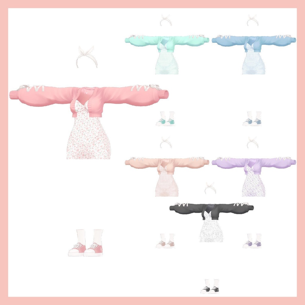 Flower Dress for Selestia「セレスティア」[PB] - Siro Store - BOOTH