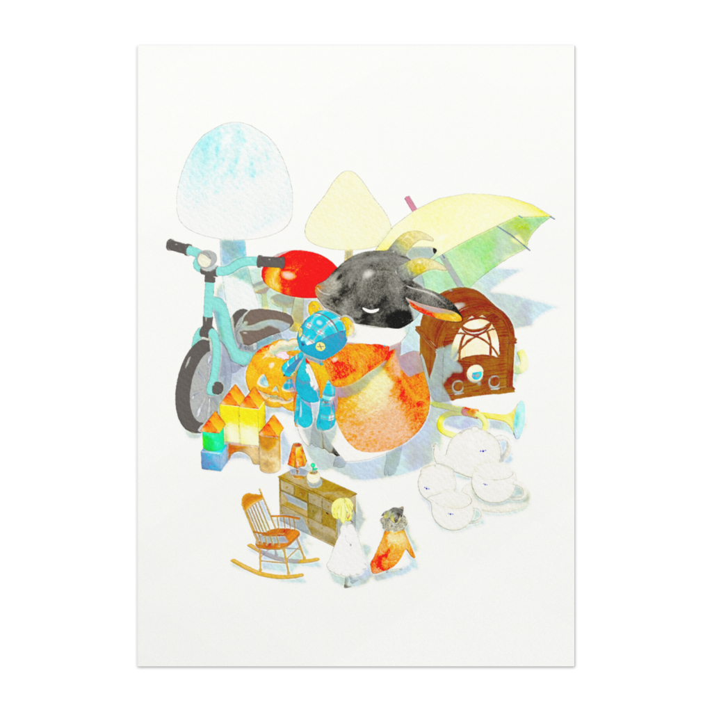 【B3～ポスター】おもちゃばこ - ori SHOP - BOOTH