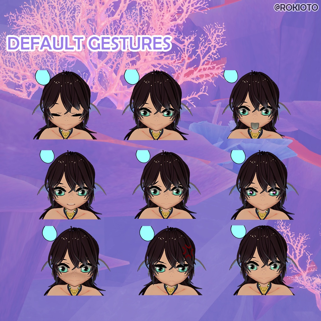 Angler Fish musume VRChat - Rokioto - BOOTH