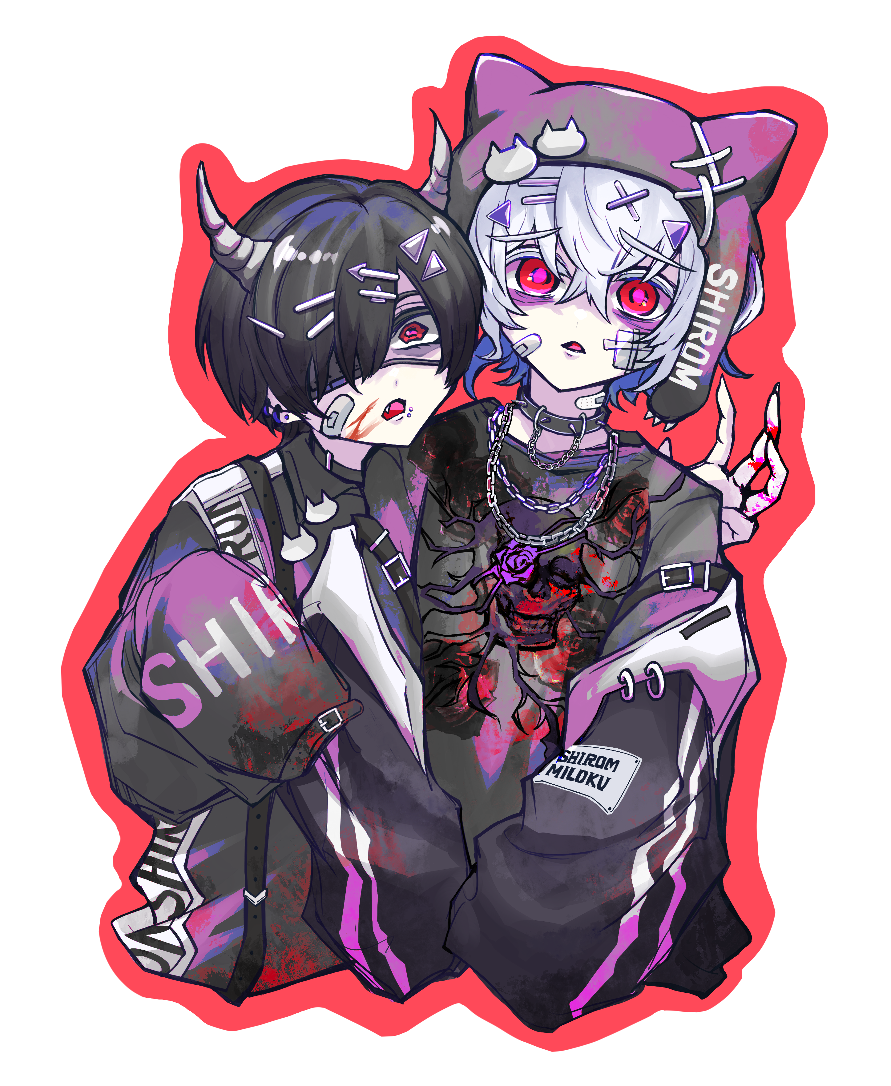 ステッカー3枚セット - Shirom mart - BOOTH