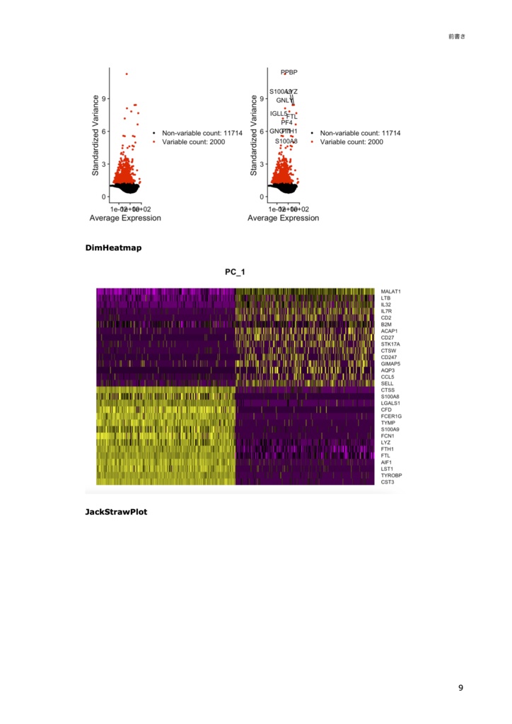 【初心者向け】公共データを用いたSingle Cell RNA-seq解析 ~Rで始めるSingle Cell RNA-seq解析~ - LabCode Booth STORE - BOOTH