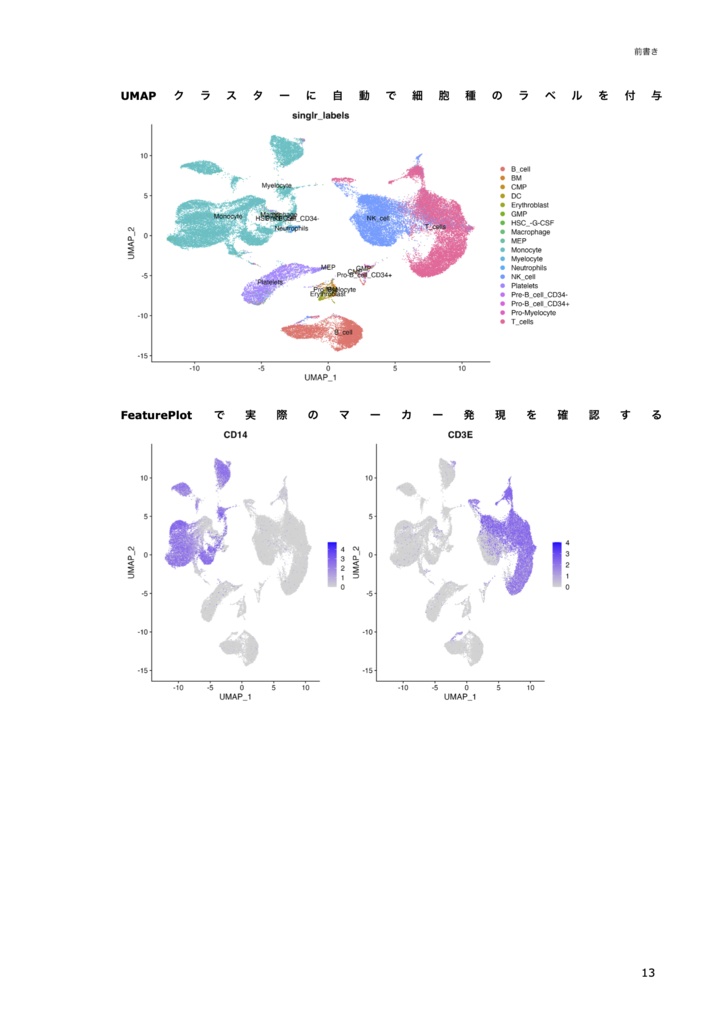 【初心者向け】公共データを用いたSingle Cell RNA-seq解析 ~Rで始めるSingle Cell RNA-seq解析~ - LabCode Booth STORE - BOOTH