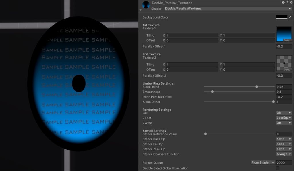 [Free] Parallax Eye Shader - DocMe - BOOTH