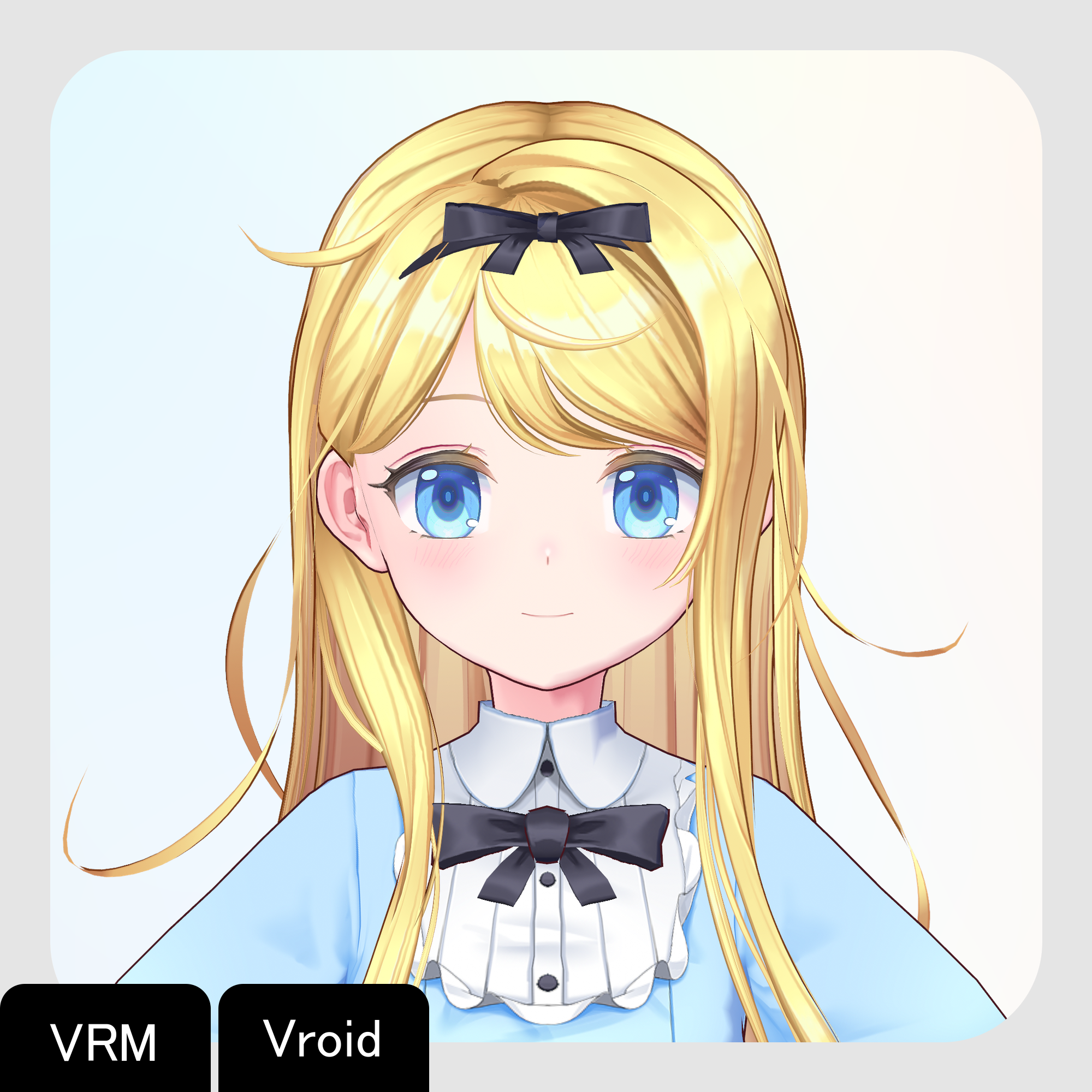 【VRoid製アバター】アリス (Alice) - Kru8ty (DDMavis) - BOOTH