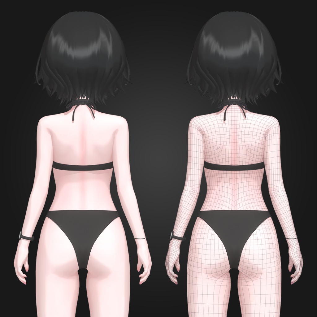 キャラクター素体 v10.0【Blender、VRChat対応】 - Jump!Jun - BOOTH