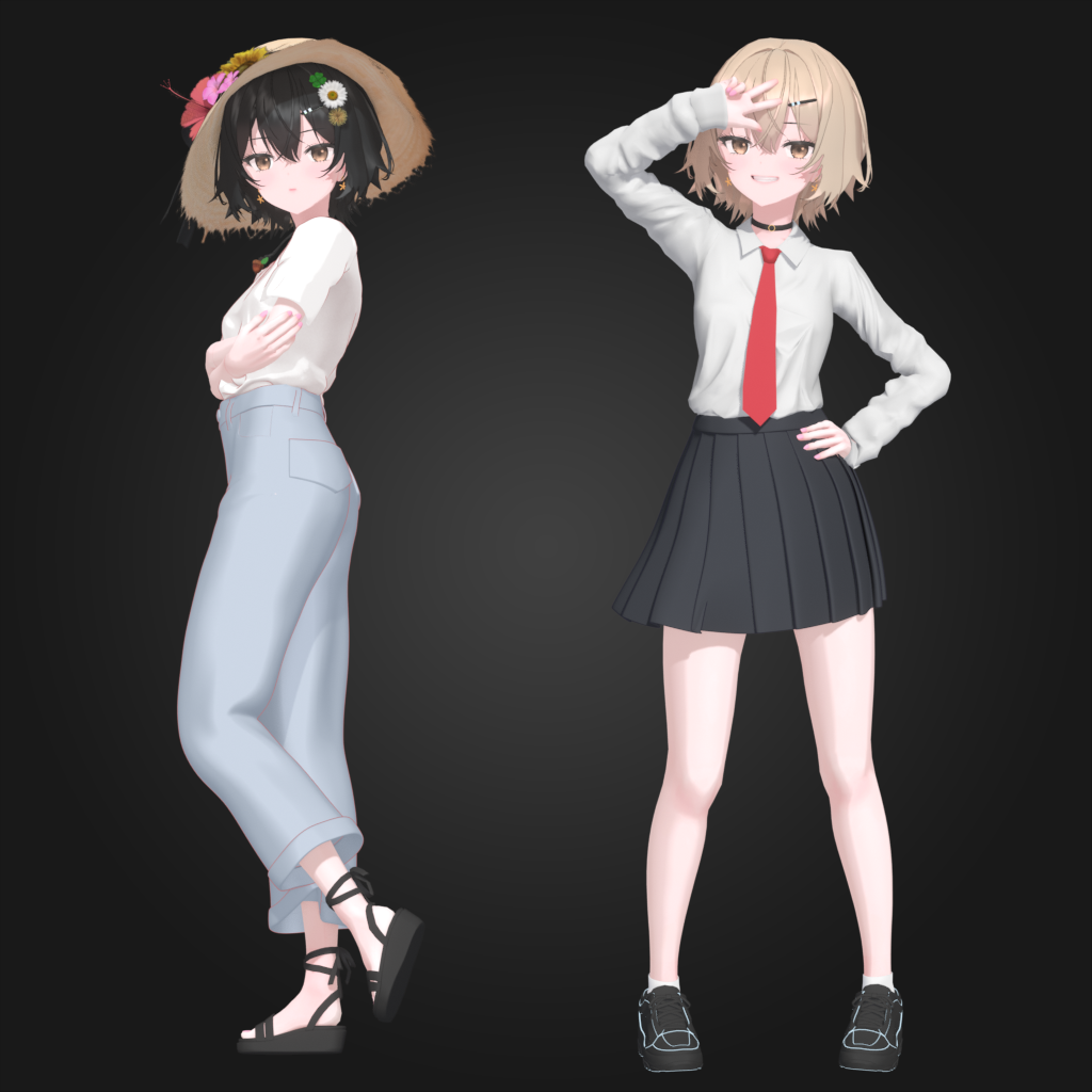 キャラクター素体 v10.0【Blender、VRChat対応】 - Jump!Jun - BOOTH