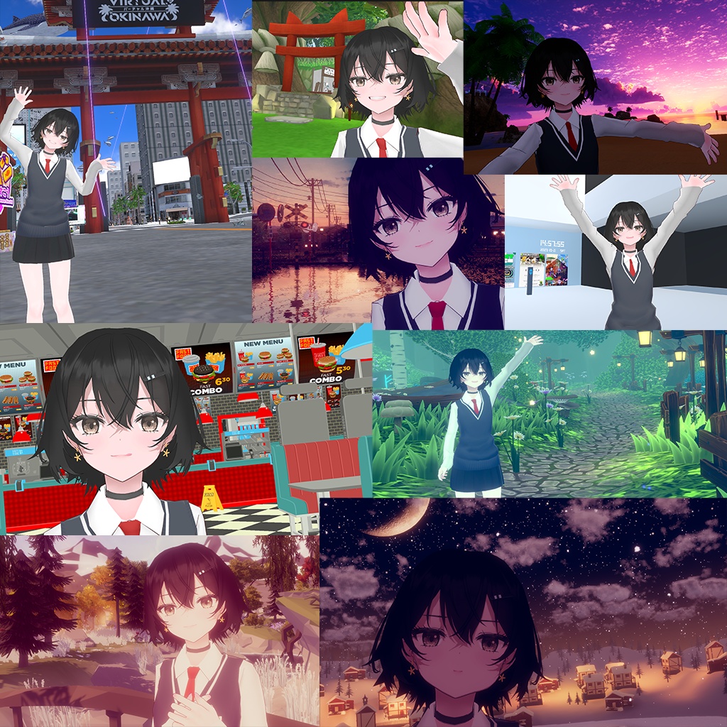 キャラクター素体 v10.0【Blender、VRChat対応】 - Jump!Jun - BOOTH