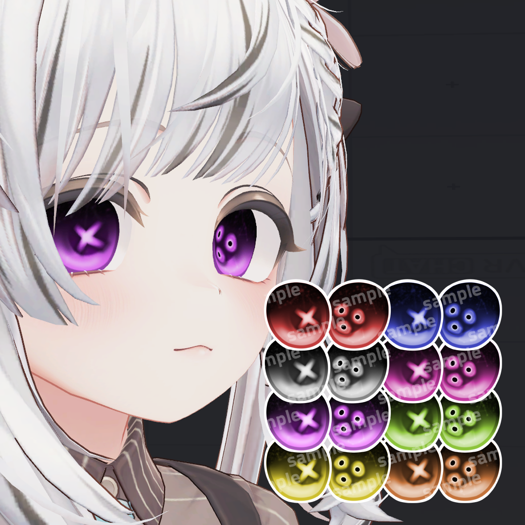 【マヌカ(Manuka)】 Cosmic Mutation Eye ver.1 / 8 colors (Eye Texture) - IHNI ...