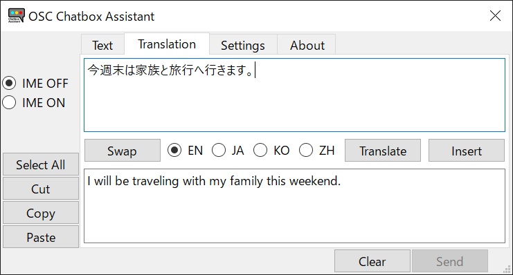 OSC Chatbox Assistant - そらみみの声 - BOOTH