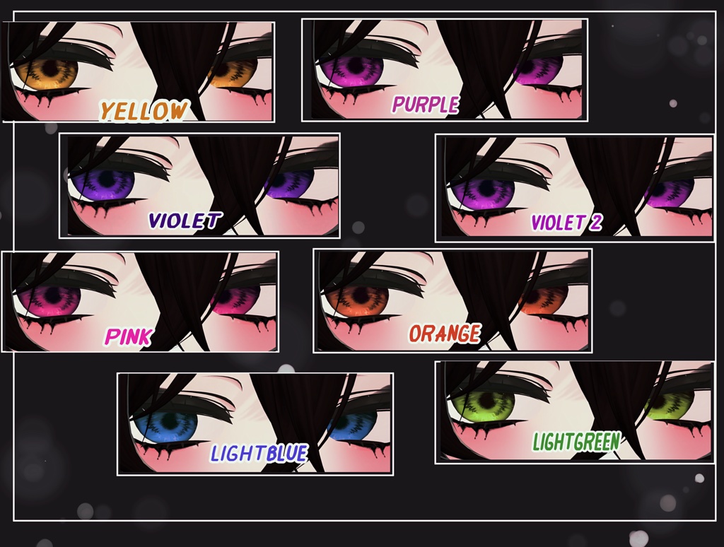 🎃【MANUKA】[Gothic Style Eye Texture + MakeUp]🎃 - chunidream - BOOTH