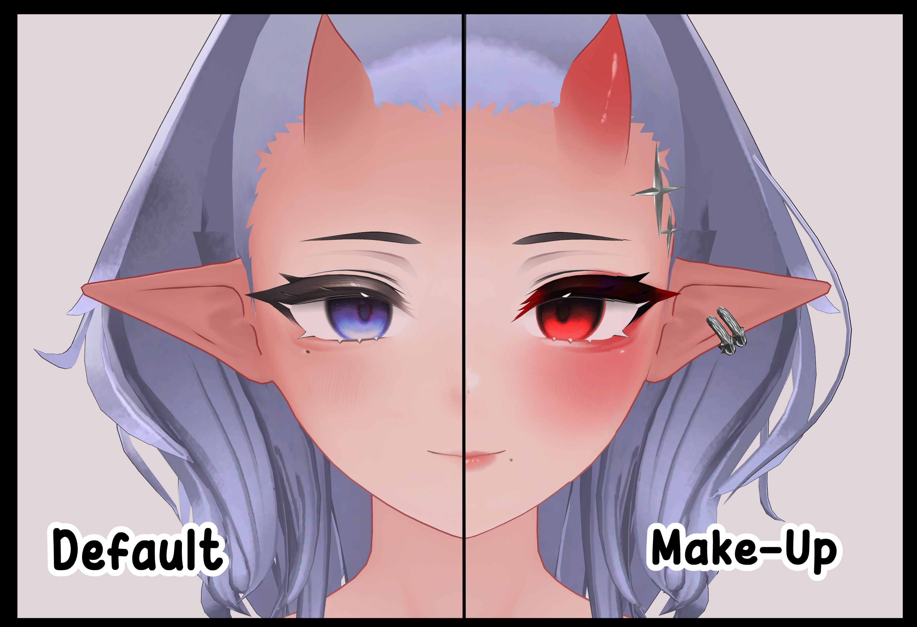 [Uruki] [Crimson Oni - Make-Up and Body Texture] - chunidream - BOOTH
