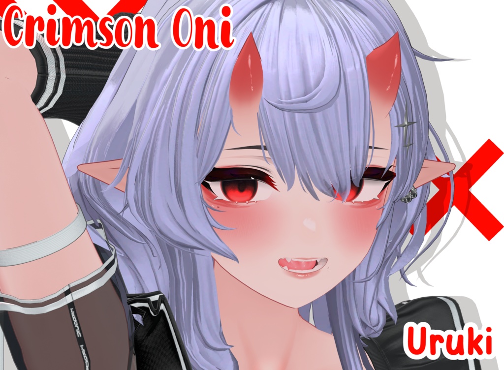 [Uruki] [Crimson Oni - Make-Up and Body Texture] - chunidream - BOOTH