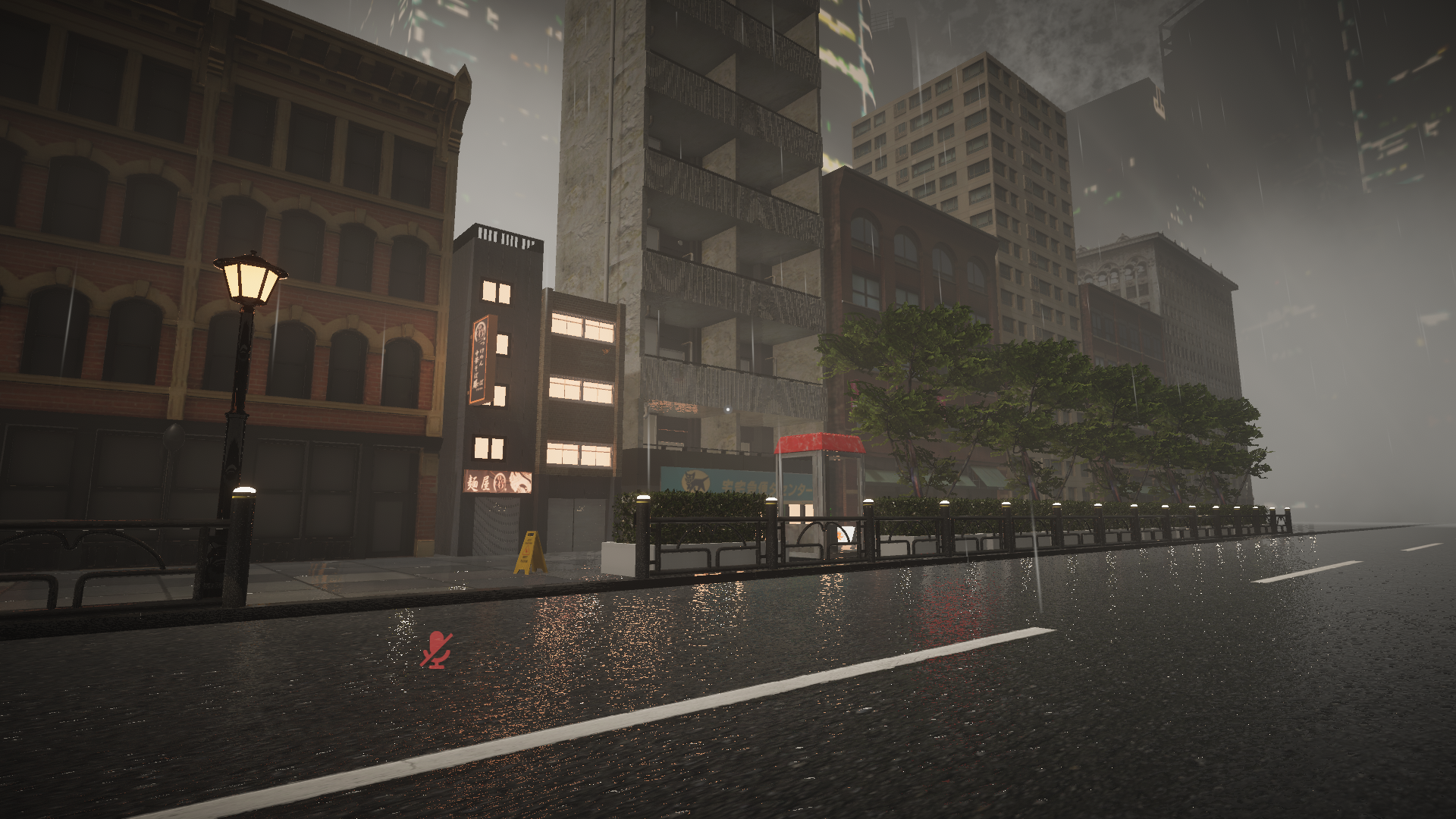 Rain Booth - Siori'Vrc - BOOTH