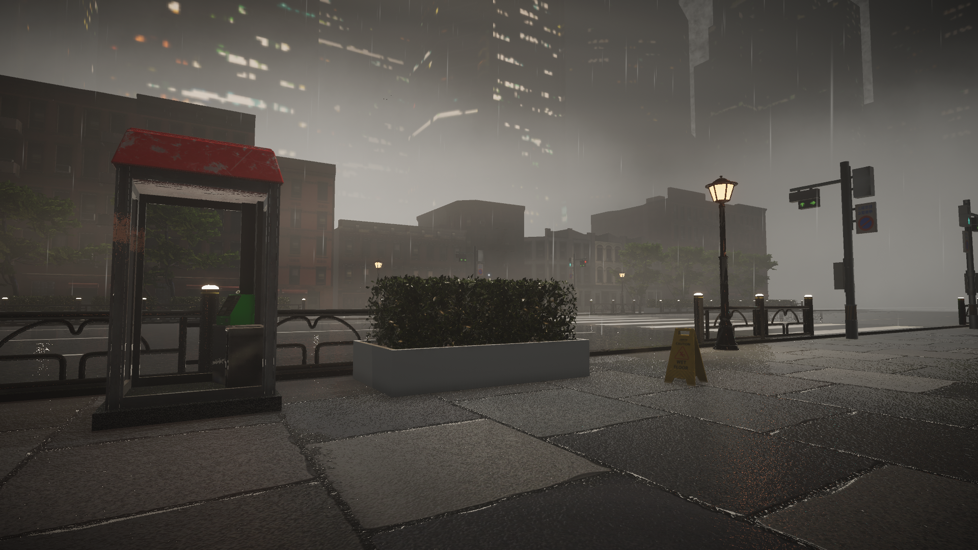 Rain Booth - Siori'Vrc - BOOTH