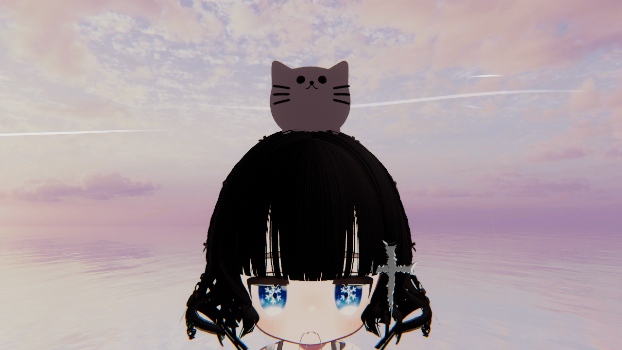 頭に乗っけるねこ - K&K - BOOTH