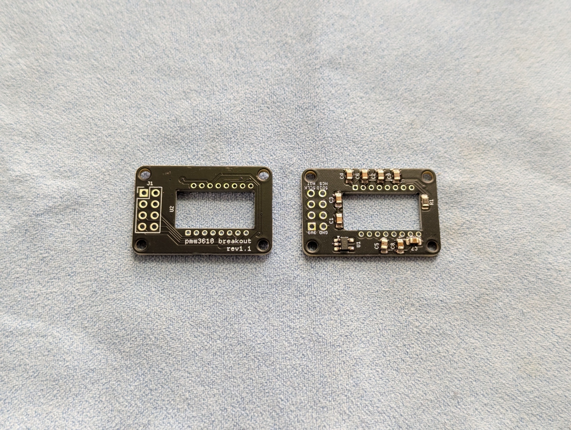 PMW3610 ブレイクアウトボード SEIBOKU（青墨） - bulblub - BOOTH