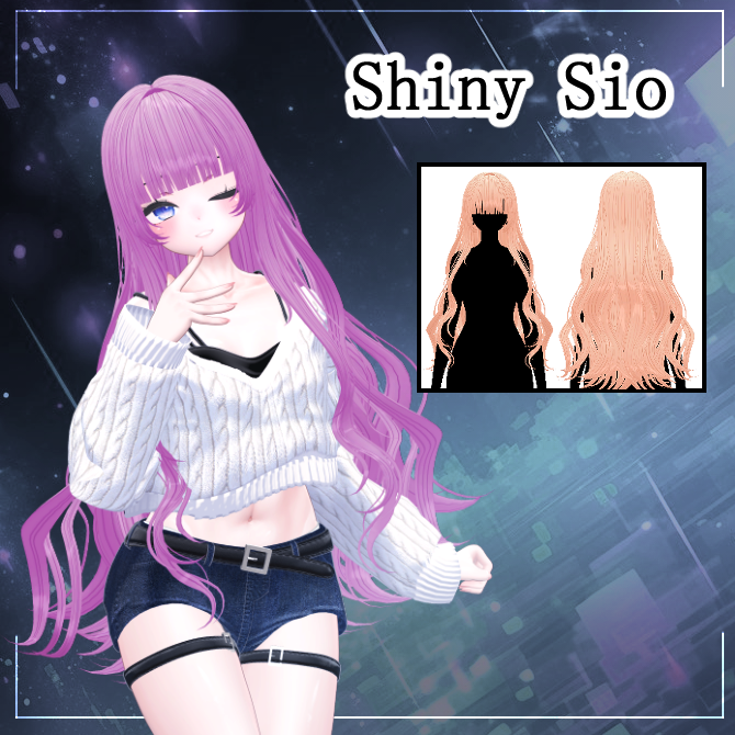 🖤 Melling " Sio Hair Collection" Sale ~4月28日【Sio対応 🖤 Liltoon / VRChat】 - Melling - BOOTH