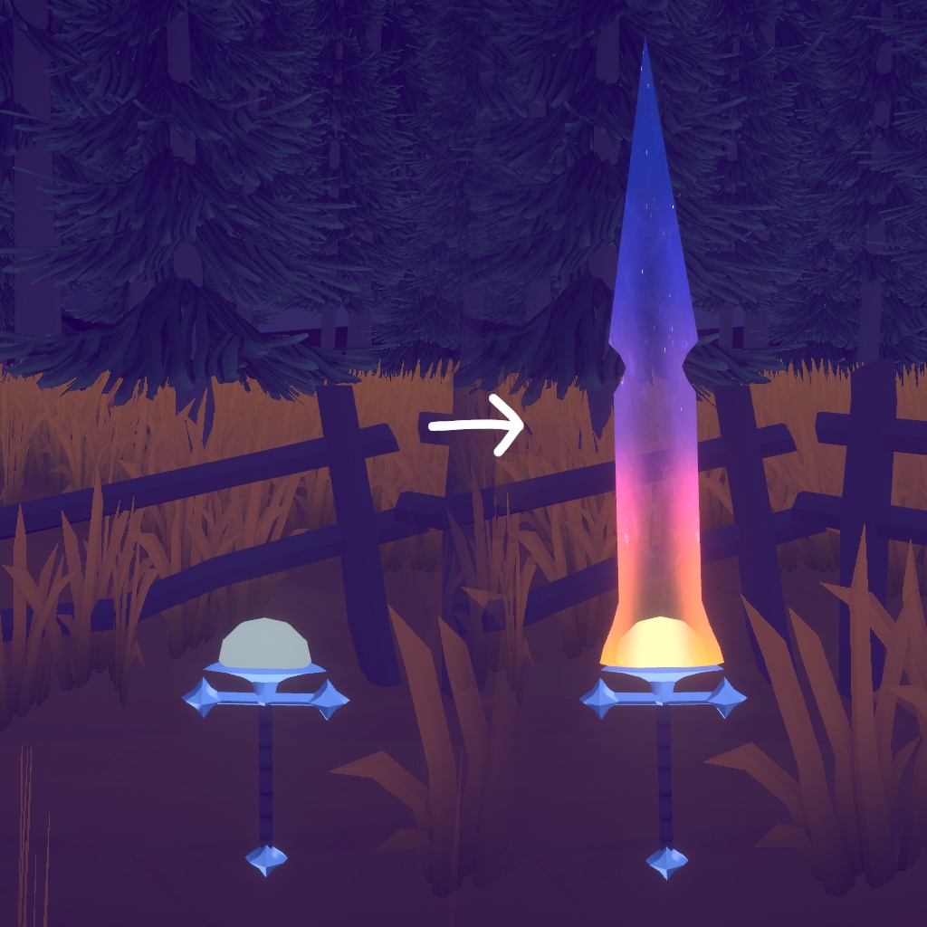 [3D/VRC] Sunset Sword - Paintably - BOOTH