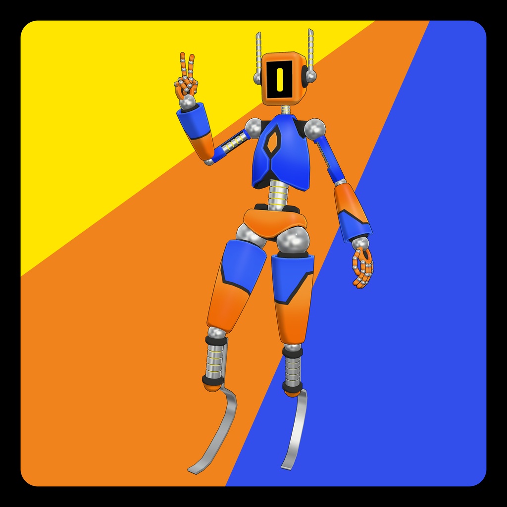 [Original 3D Model] Unit R3-1 - Paintably - BOOTH