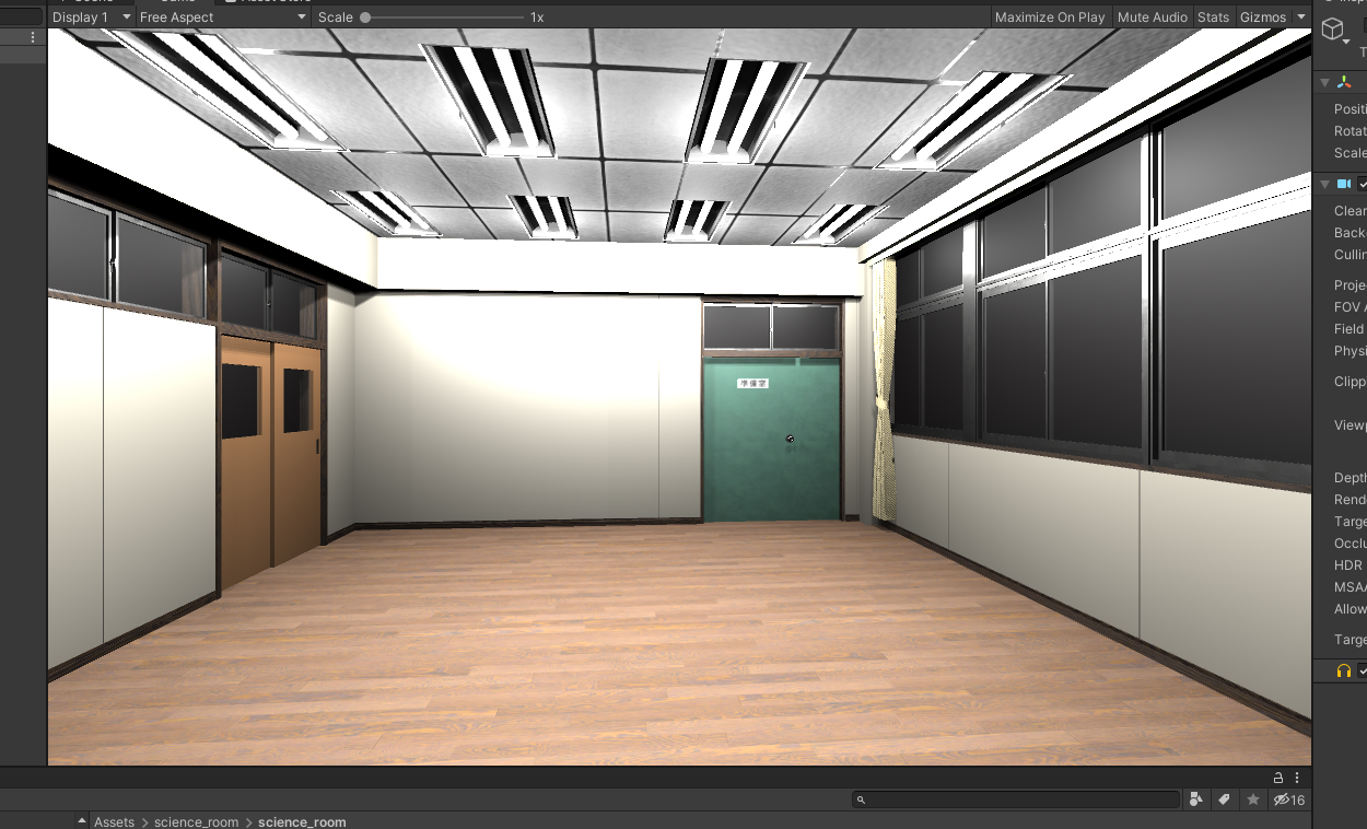 3DCG【school_science_room】理科教室 - hiromu-3dcg - BOOTH