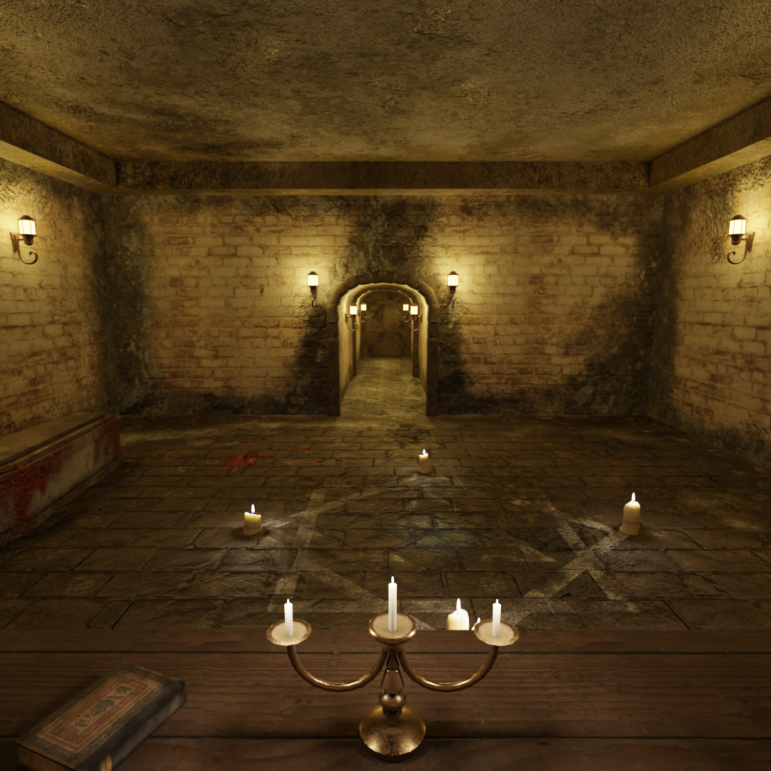 【ritual_room】儀式部屋 ホラー系 - hiromu-3dcg - BOOTH