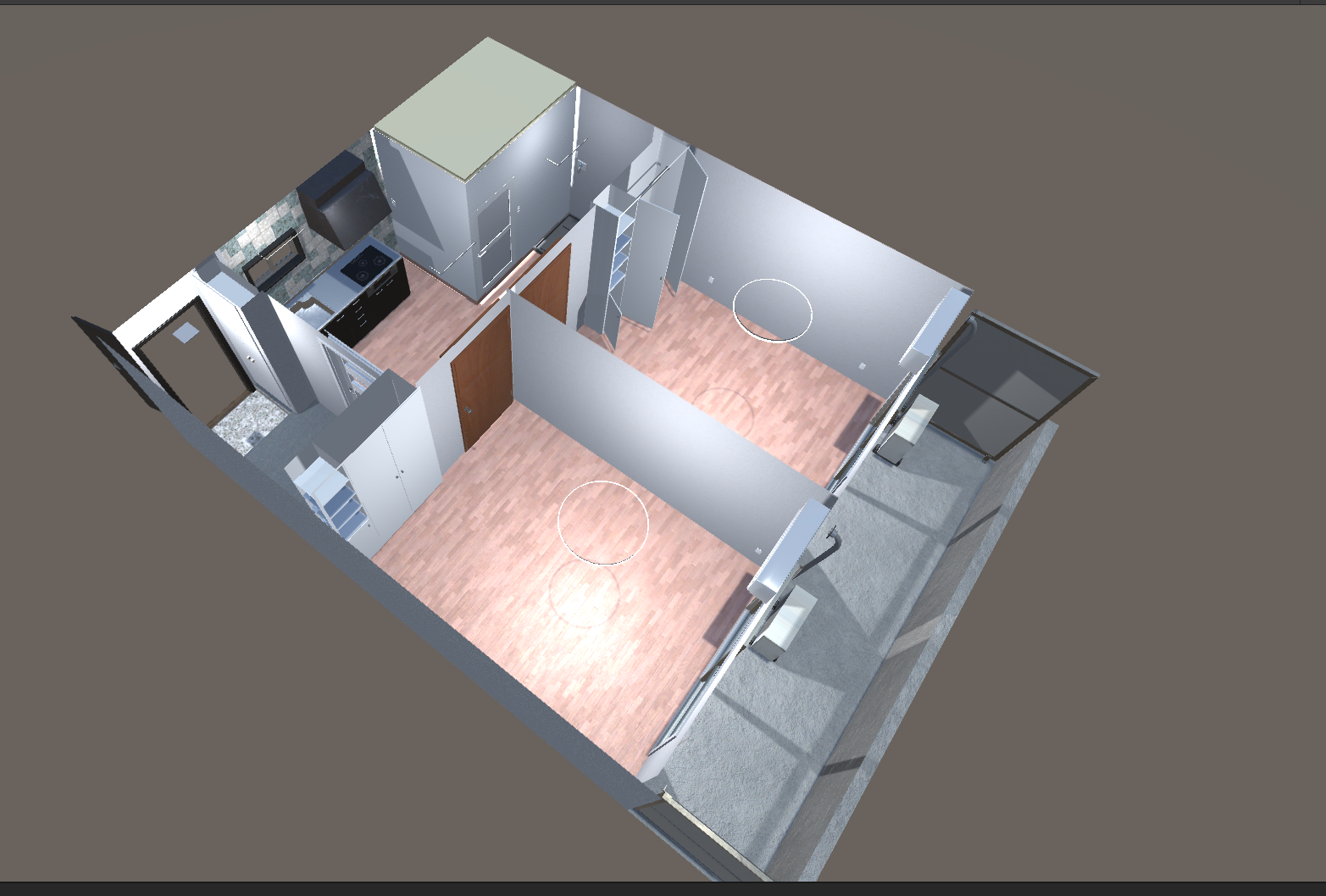 3DCG【2DK_room】部屋モデル 2DK - hiromu-3dcg - BOOTH