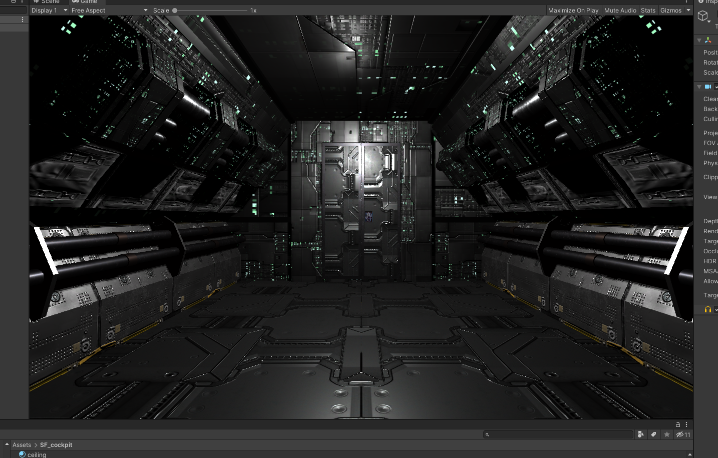 3DCG【SF_cockpit】SF コックピット 操縦席 - hiromu-3dcg - BOOTH