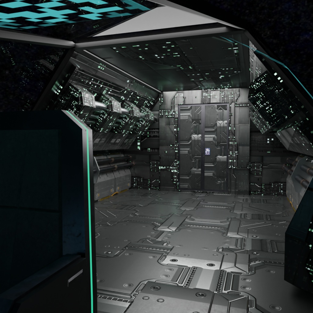 3DCG【SF_cockpit】SF コックピット 操縦席 - hiromu-3dcg - BOOTH