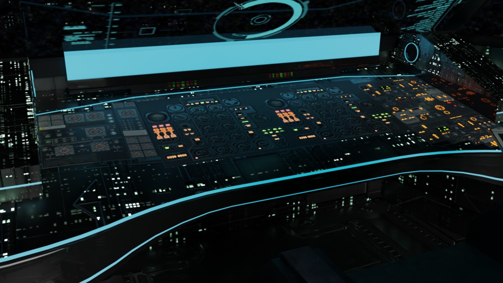 3DCG【SF_cockpit】SF コックピット 操縦席 - hiromu-3dcg - BOOTH