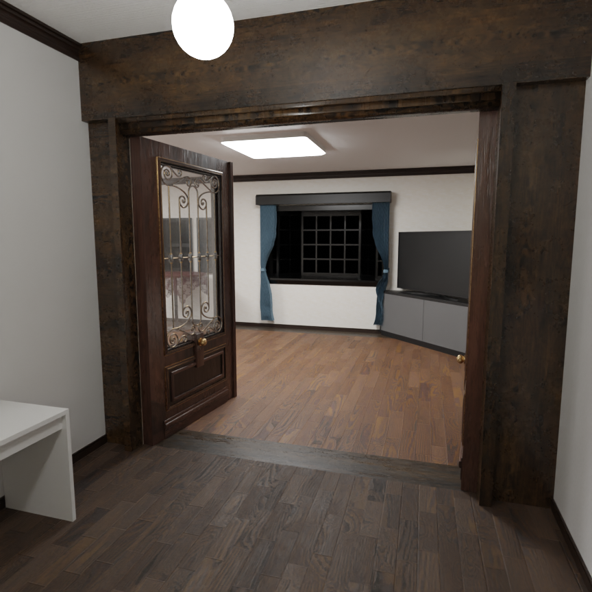 3DCG【house】古めの大きな家 - hiromu-3dcg - BOOTH