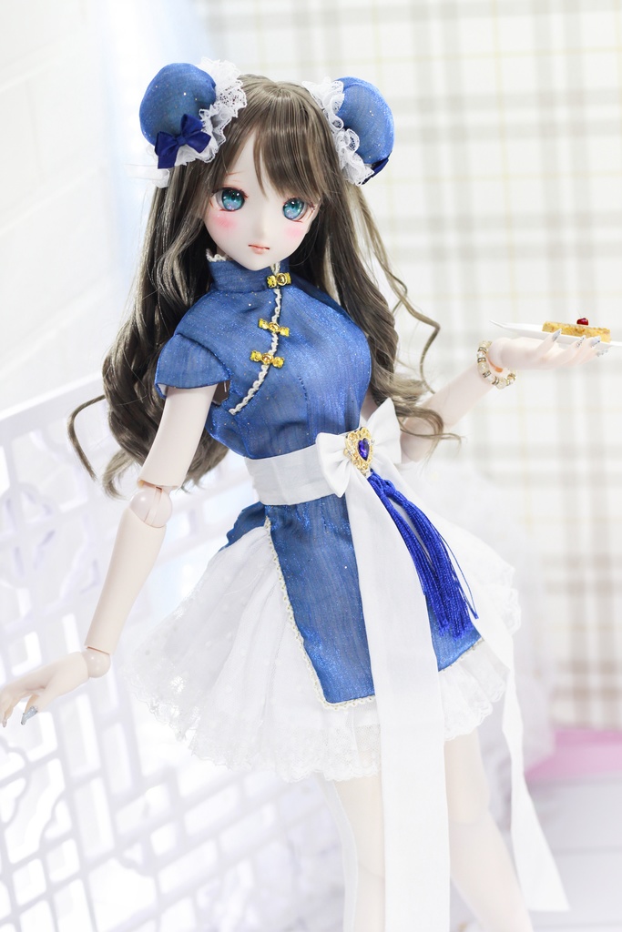【完売御礼】「中華小娘」DD・DDS・SD通用 ドール服 チャイナドレス 6点セット - RosenliaDoll（ロゼンリアドール） - BOOTH