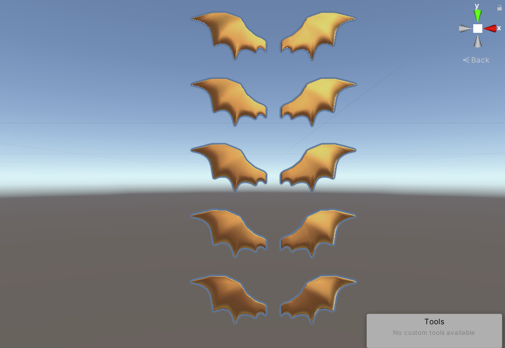 VRChat想定 アバター用 Devil`s wing 5種アセット - Sea of stars factory - BOOTH