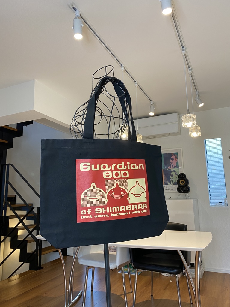 【島原守護神しまばらん】トートバッグ〈L〉【ナチュラルorブラック】 - KONiSHoP - BOOTH