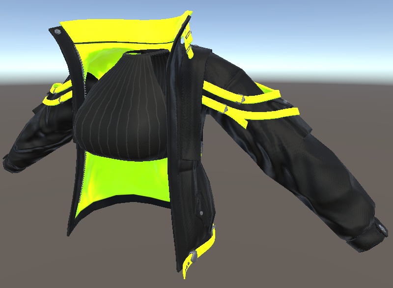 hip jacket 』 3つの服の構成 - Ggobuk's shop - BOOTH