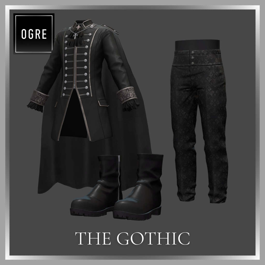 【VRC衣装】OGRE_THE GOTHIC - OGRE（オーガ） - BOOTH