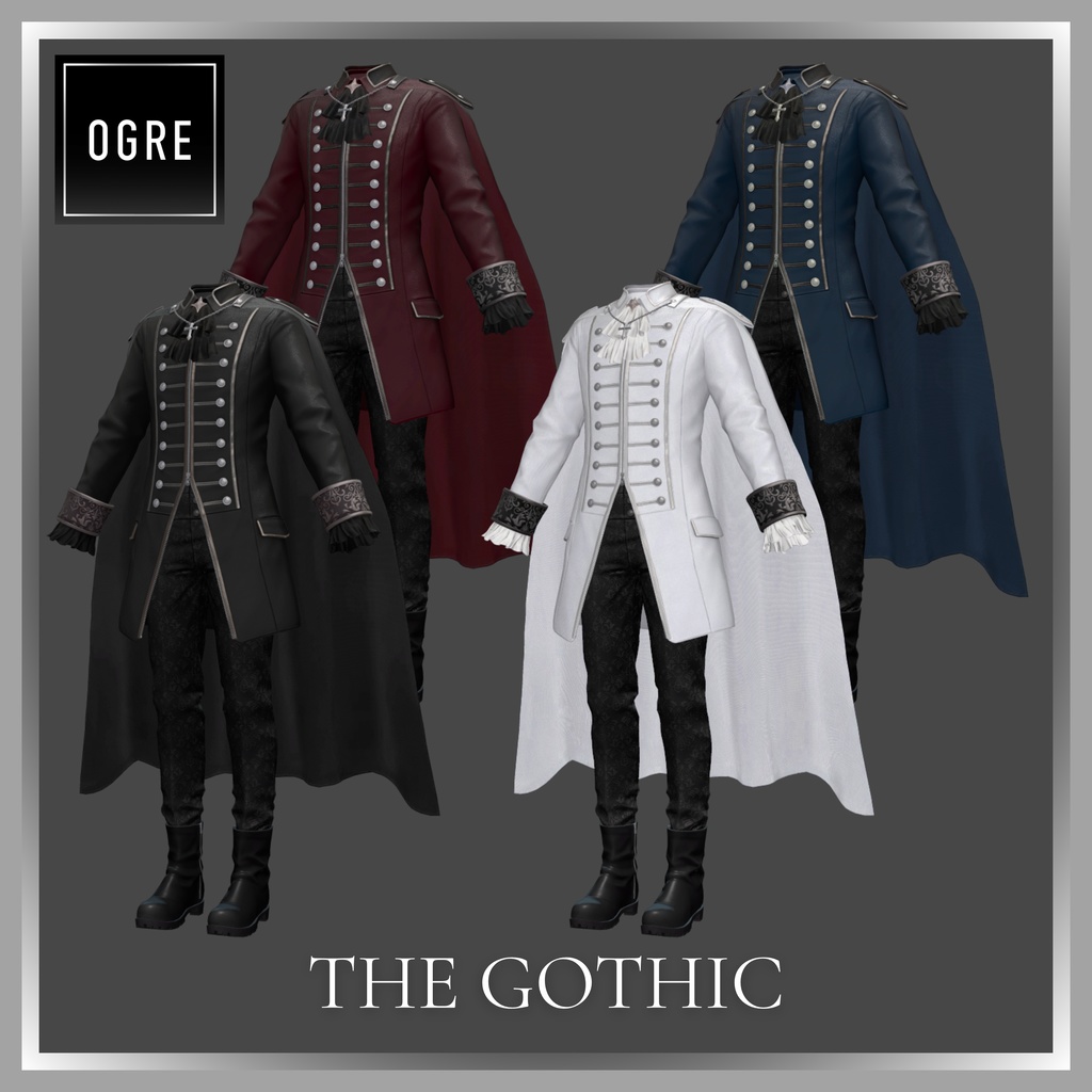 【VRC衣装】OGRE_THE GOTHIC - OGRE（オーガ） - BOOTH