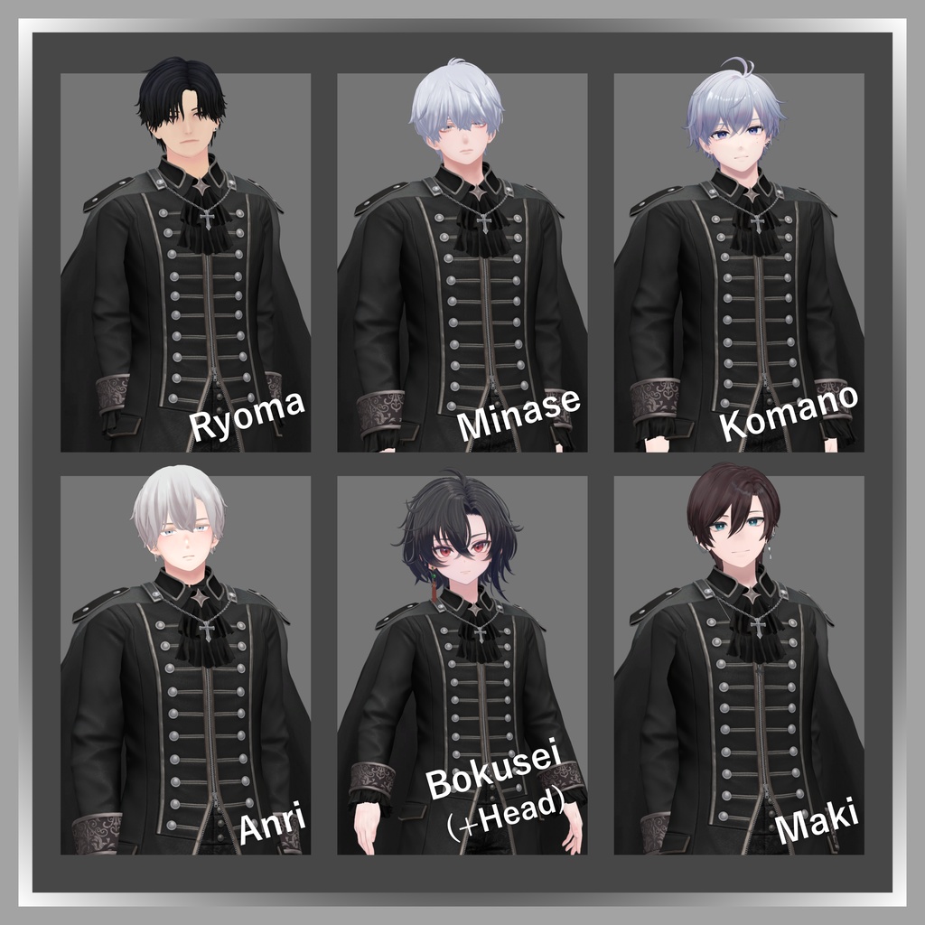 【VRC衣装】OGRE_THE GOTHIC - OGRE（オーガ） - BOOTH