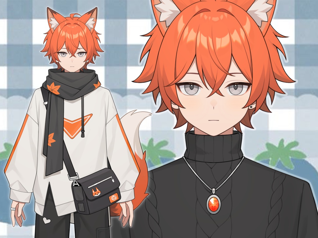 【Male VTuber】Live2D Model Customization - jirolive2d - BOOTH