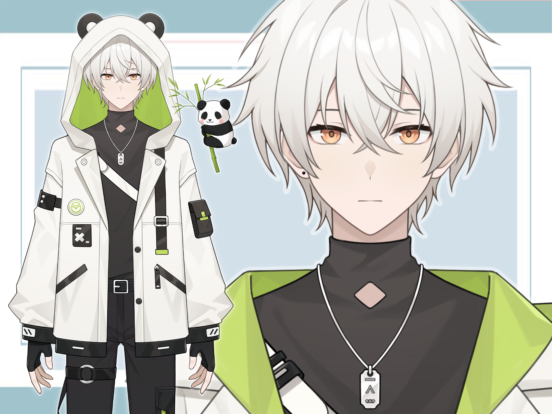 【Male VTuber】Live2D Model Customization - jirolive2d - BOOTH