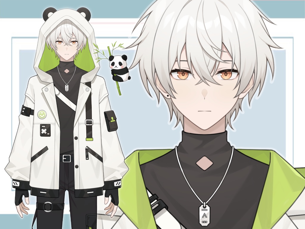 【Male VTuber】Live2D Model Customization - jirolive2d - BOOTH