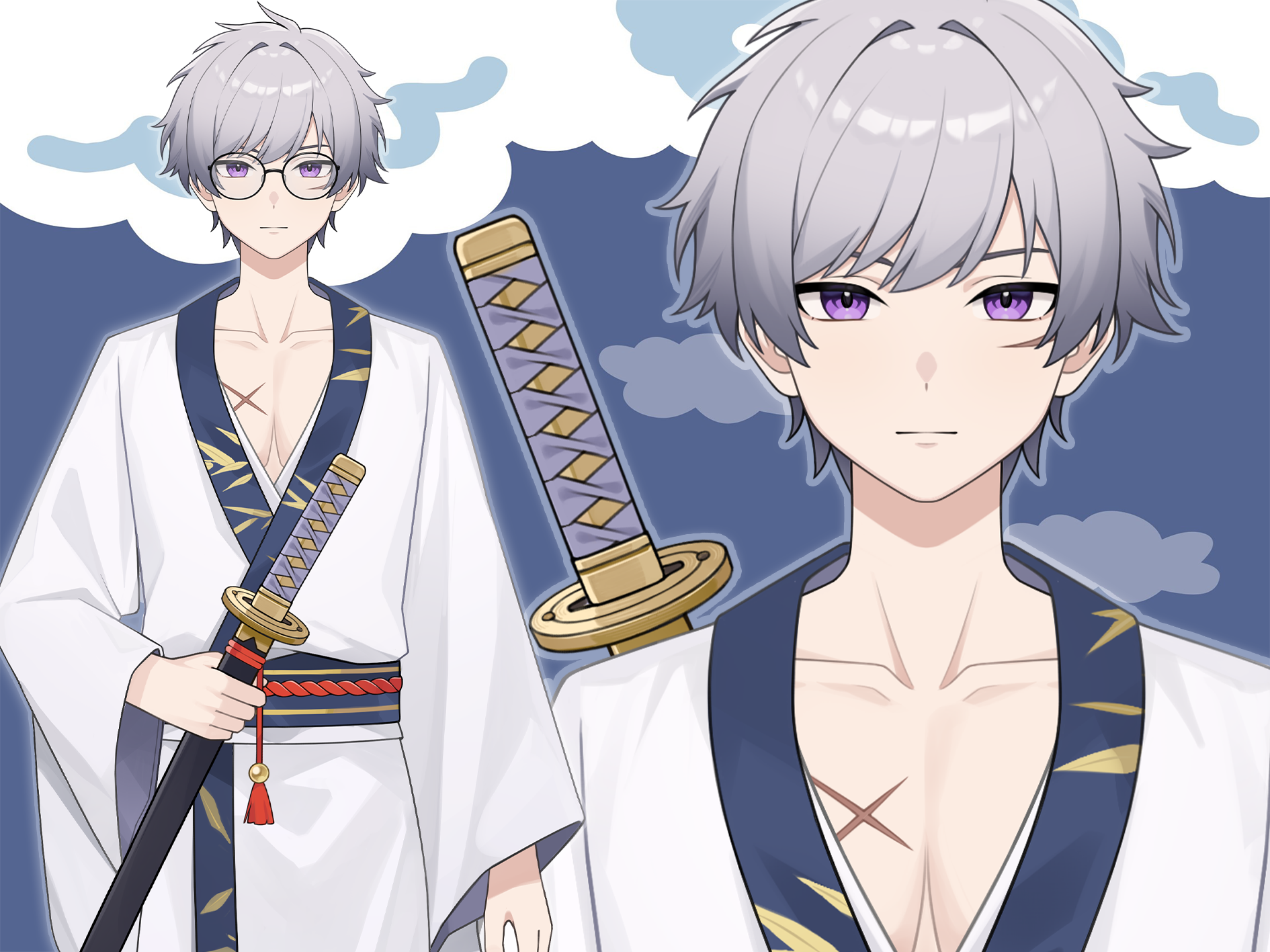 【Male VTuber】Live2D Model Customization - jirolive2d - BOOTH