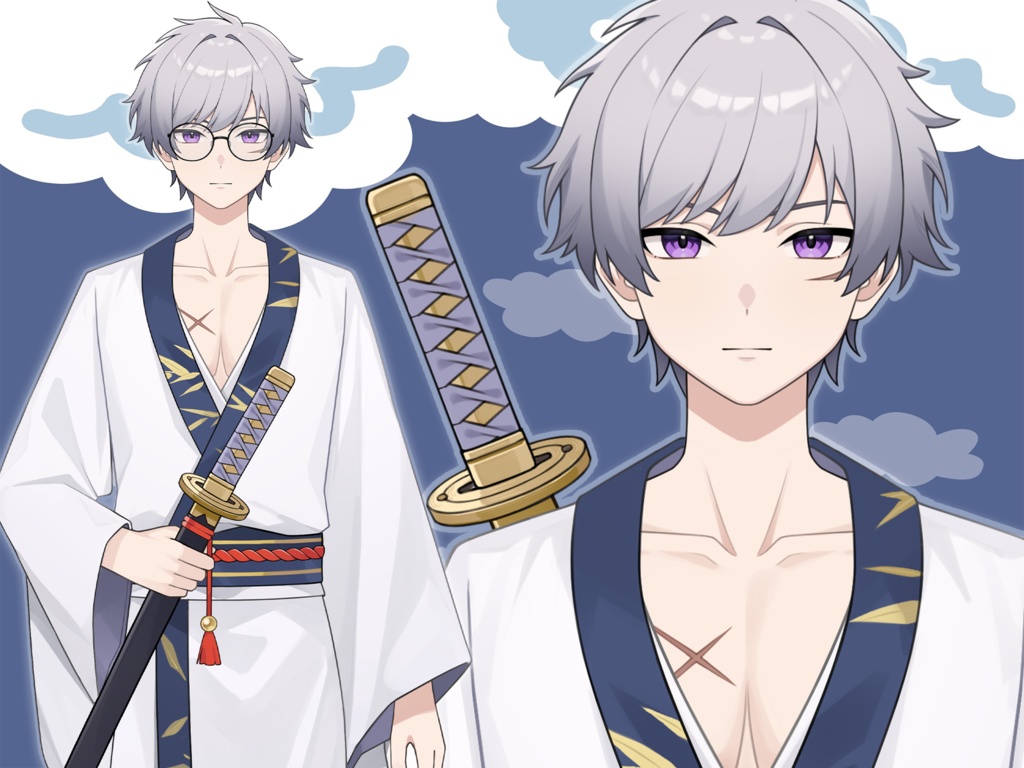 【Male VTuber】Live2D Model Customization - jirolive2d - BOOTH