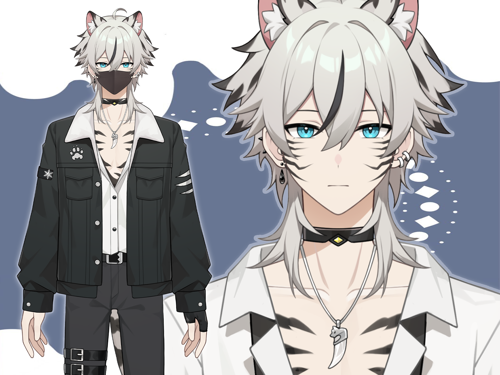 【Male VTuber】Live2D Model Customization - jirolive2d - BOOTH
