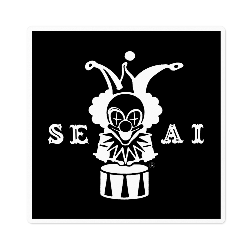 SEAI LOGO STICKER black 10cm - SEAI GOODS SHOP - BOOTH