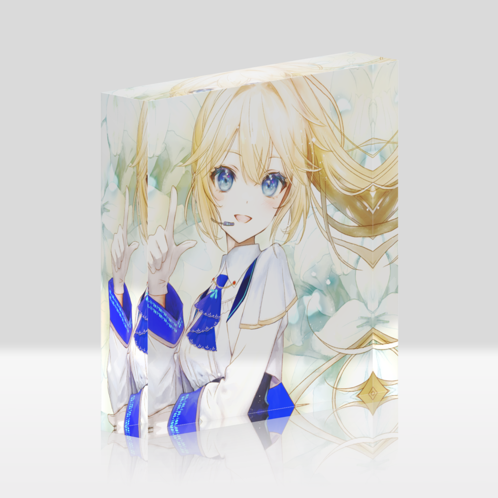 【受注生産】AIエル生誕記念グッズ2023 アクリルブロック - FitS - BOOTH