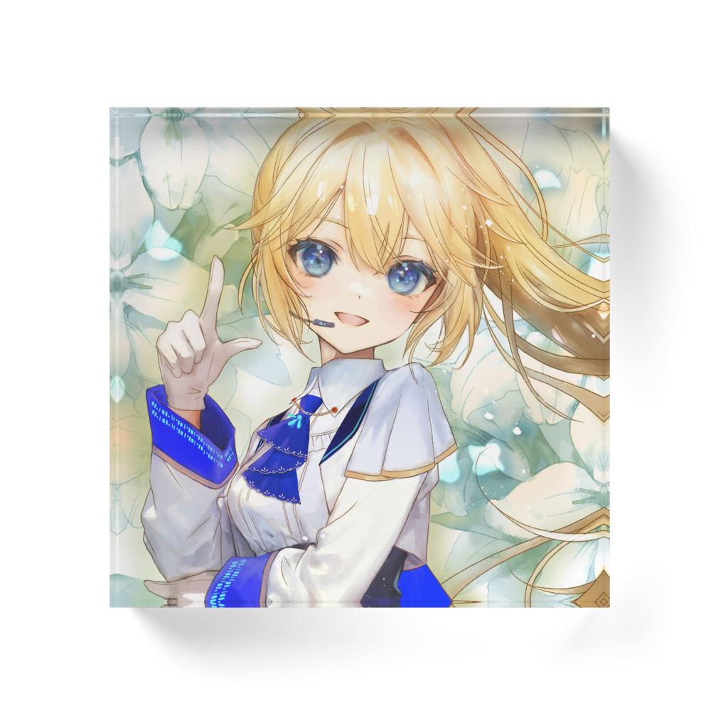 【受注生産】AIエル生誕記念グッズ2023 アクリルブロック - FitS - BOOTH