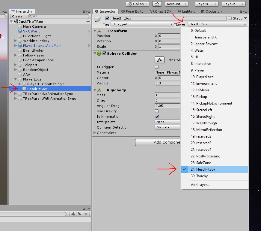 [VRChat] Snipex T-Rex Bolt Action (Udon) - blacklilithvrc - BOOTH